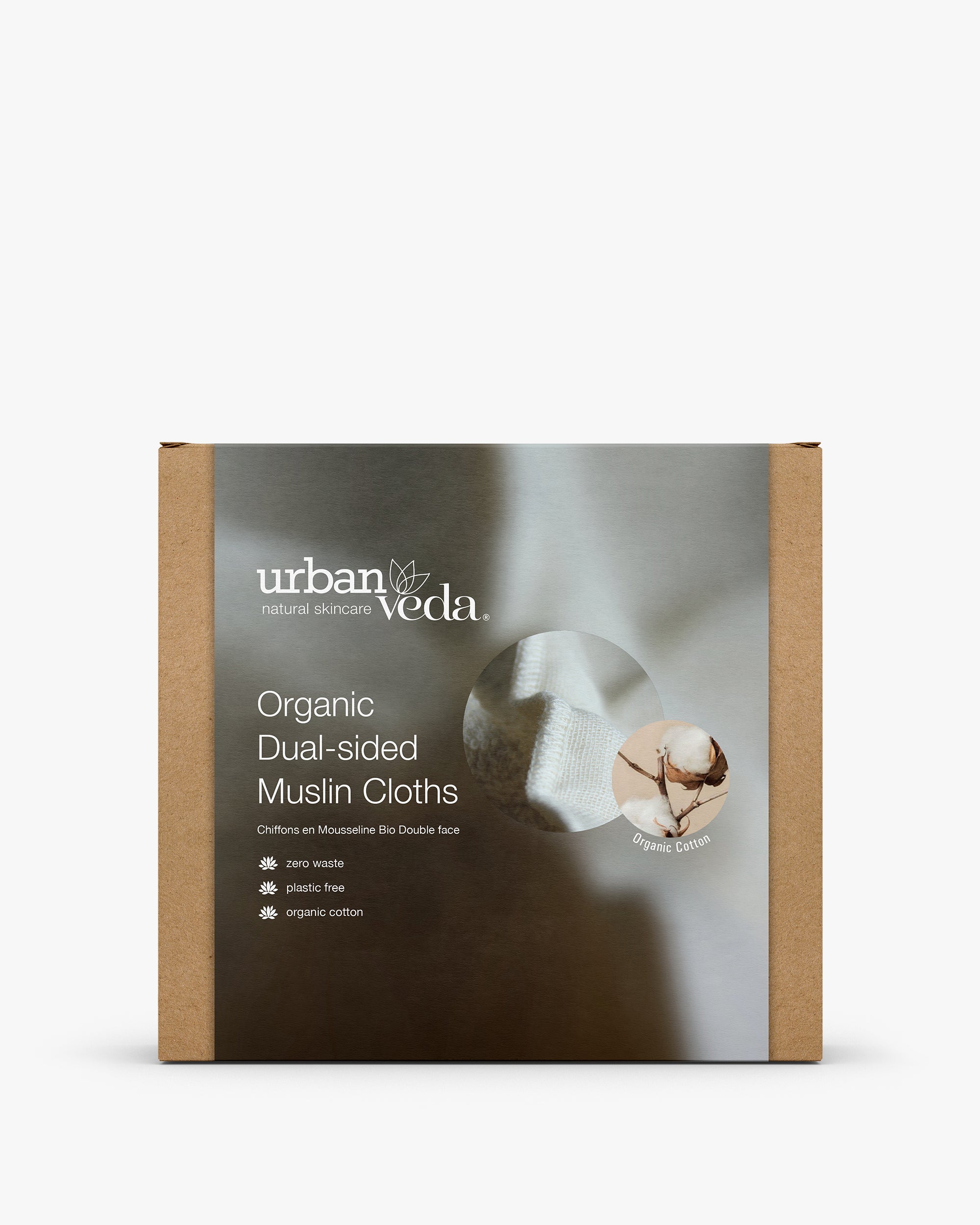 Dual-Sided Muslin Cloths to Deep Clean and Refresh Skin – Urban Veda